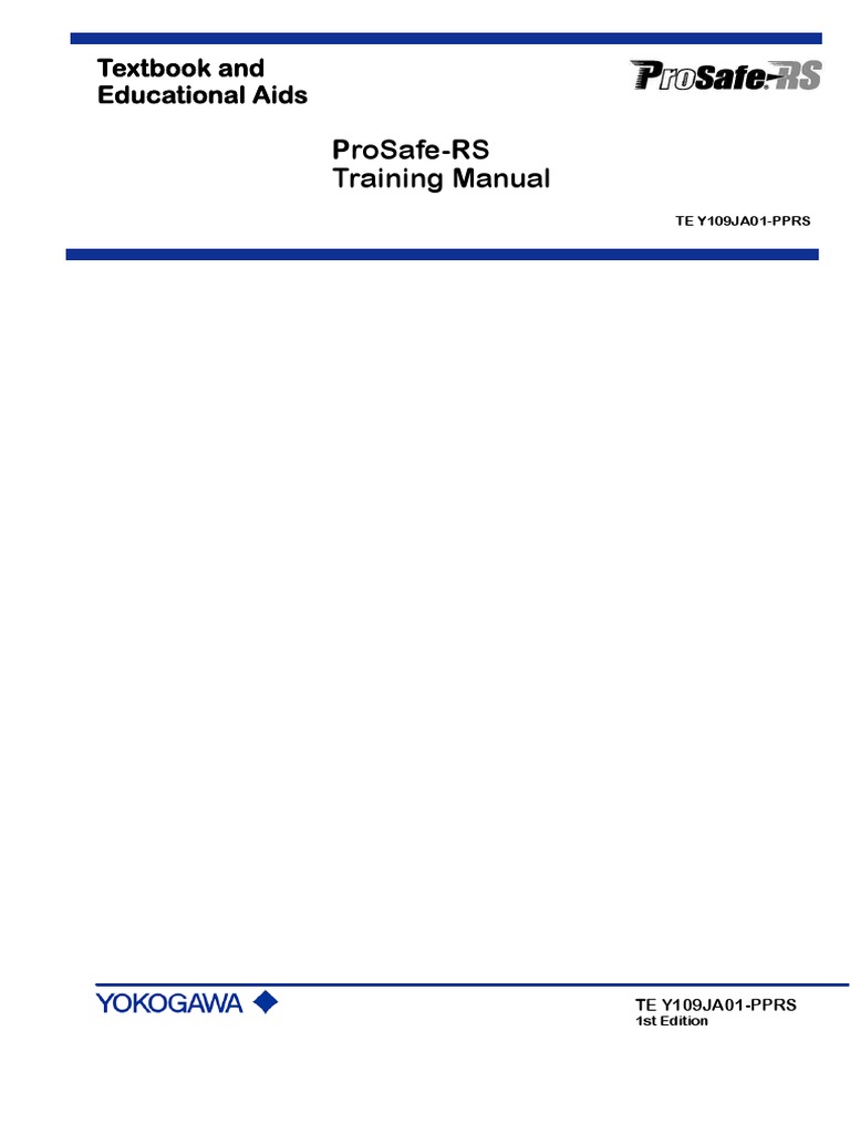Prosafe Rs Training Manual | PDF | Reliability Engineering | Input/Output
