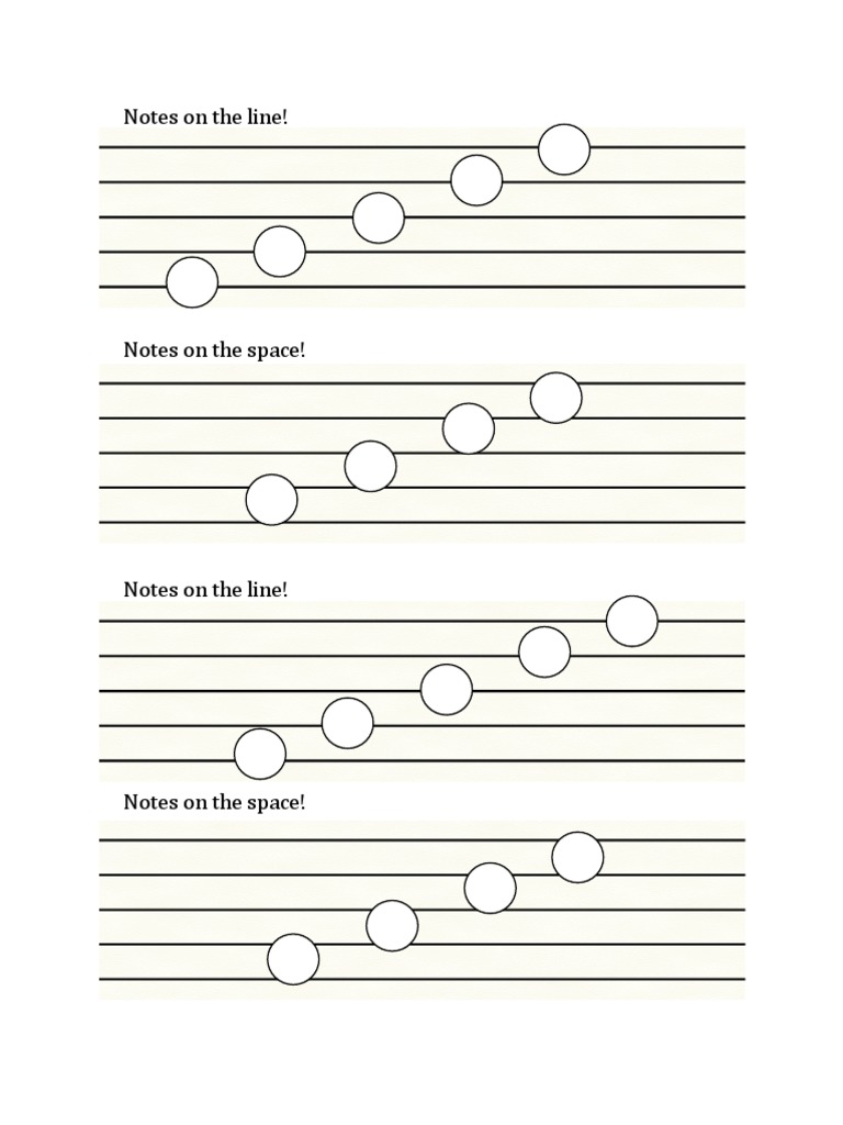 Notes on Line and Space Concepts | PDF