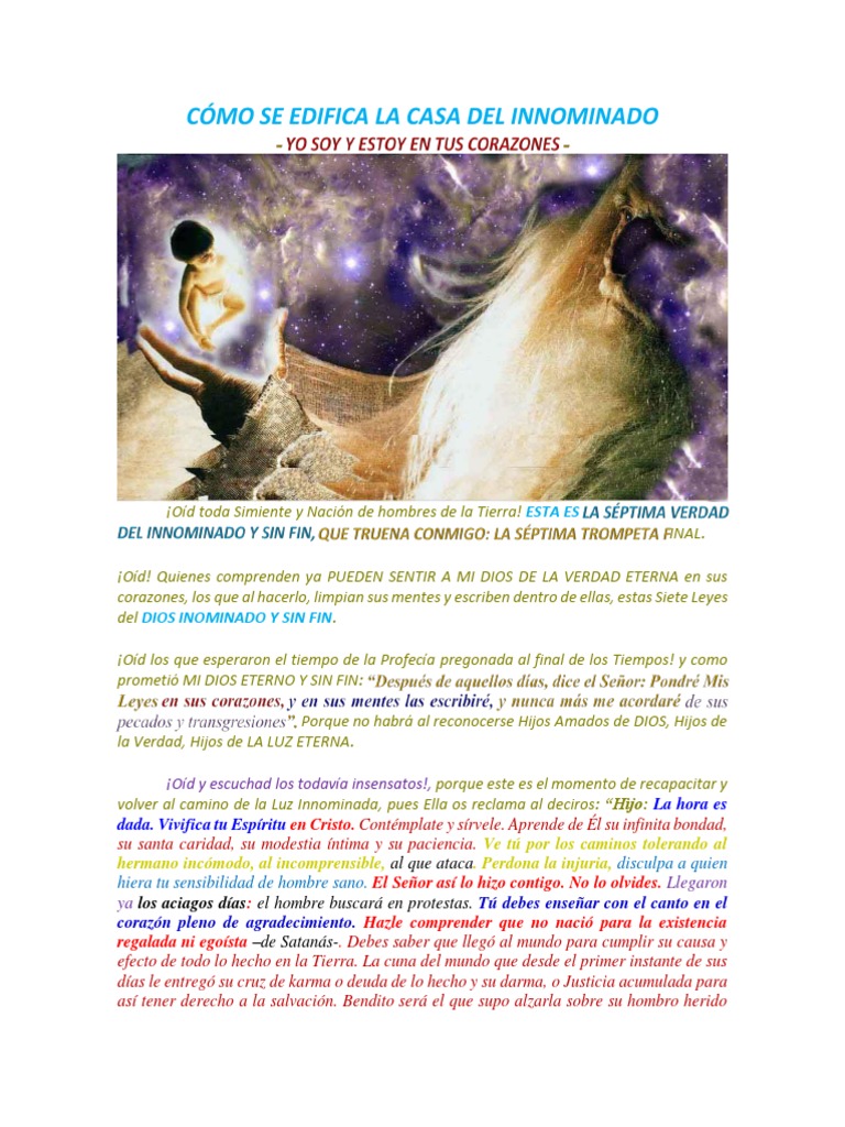 7 Verdad El Dios Interior | PDF | Cristo (título) | Amor