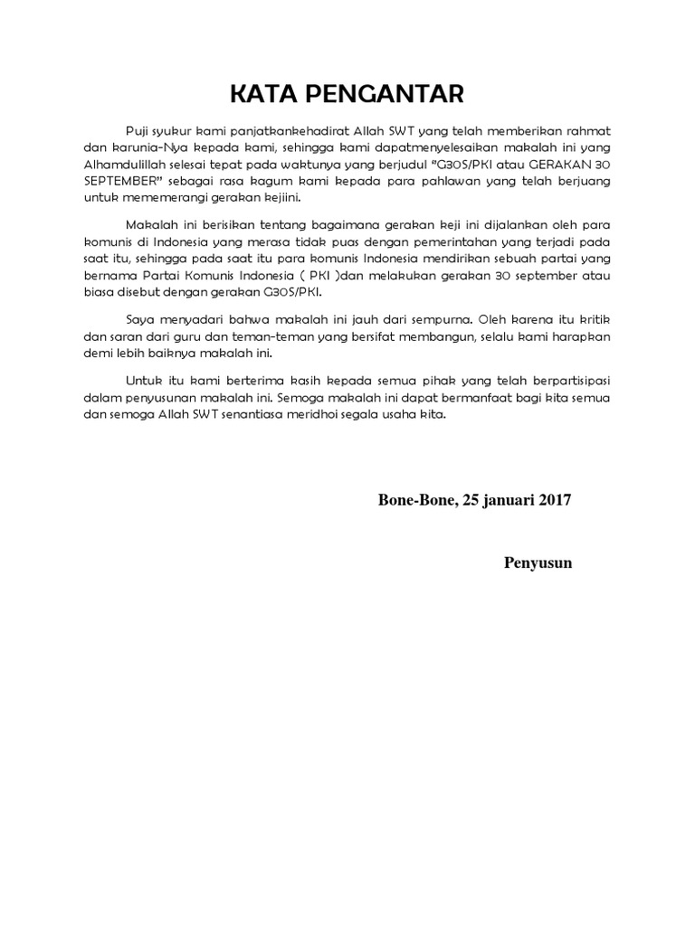 Sejarah dan Dampak G30S/PKI 1965 | PDF