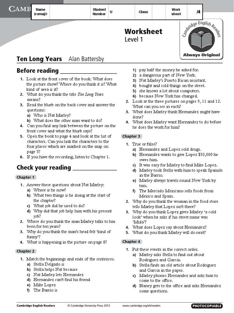 Ten Long Years | PDF