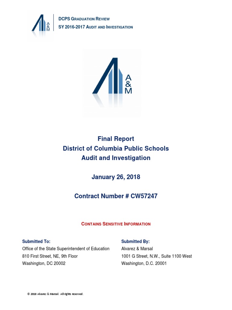 Report On DCPS Graduation and Attendance Outcomes | Download Free PDF ...