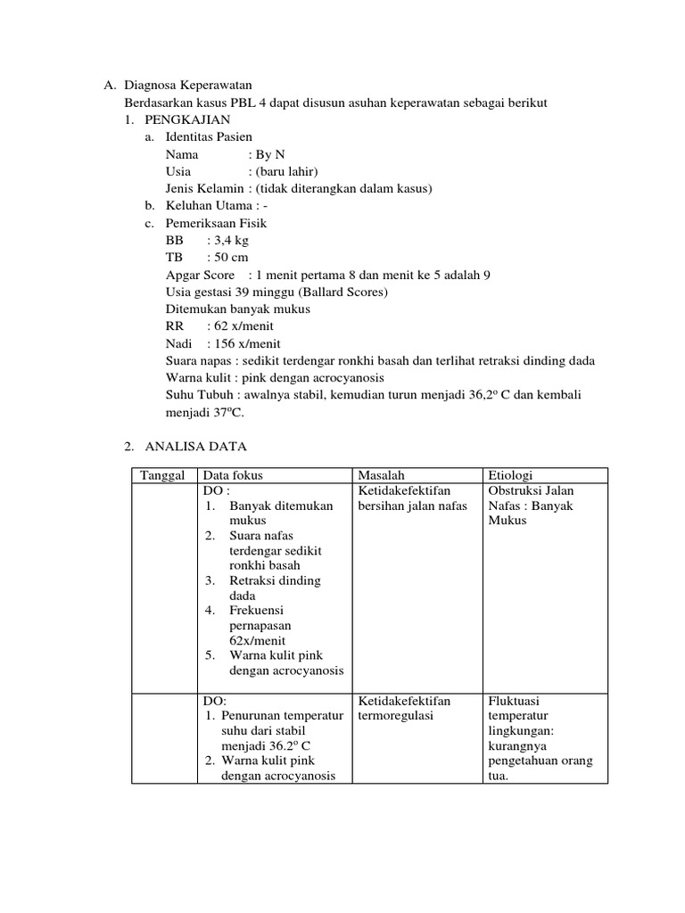 Askep PBL 4 BBL Normal | PDF