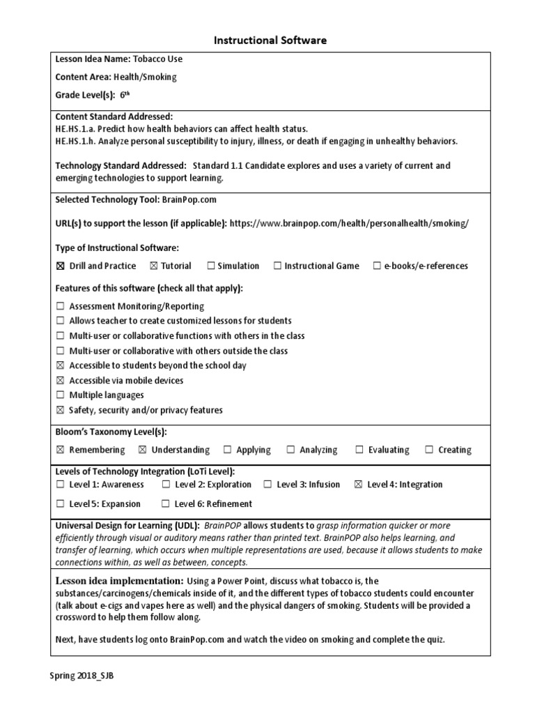Itech Smoking Lesson2 | PDF | Smoking | Decision Making