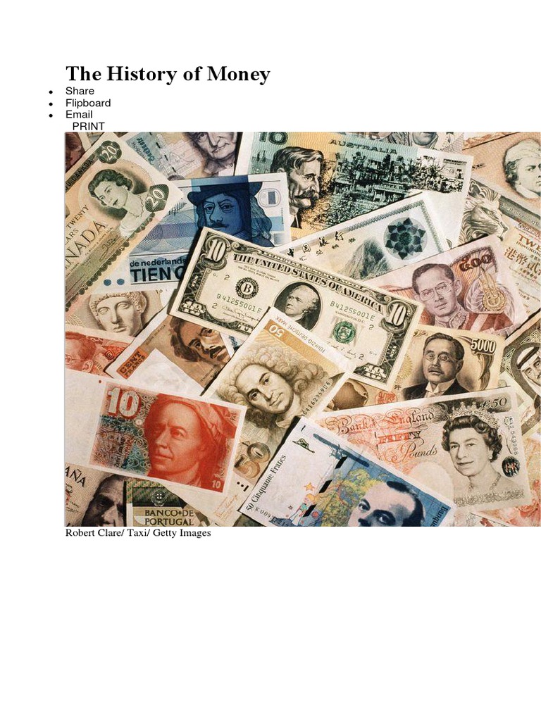 The Evolution of Money: From Bartering to Coins to Paper Money and ...