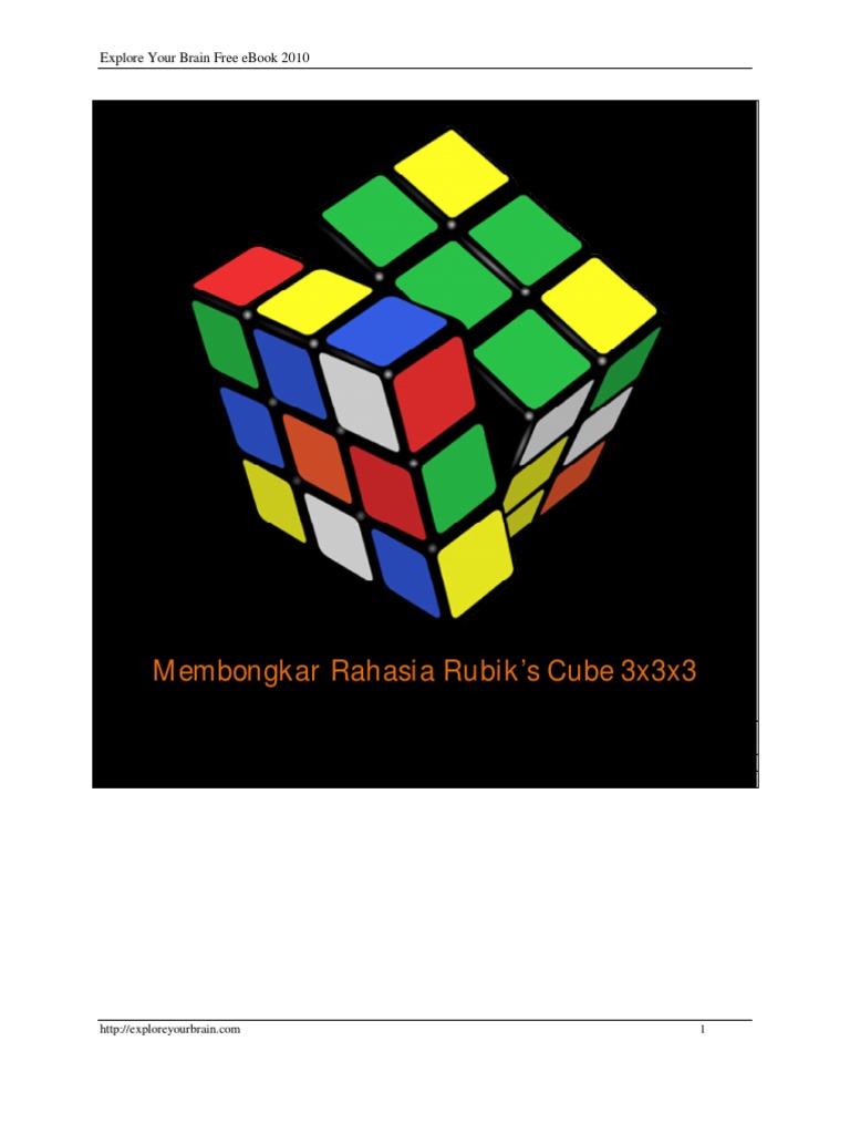 Rubik - S Cube Tutorial | PDF