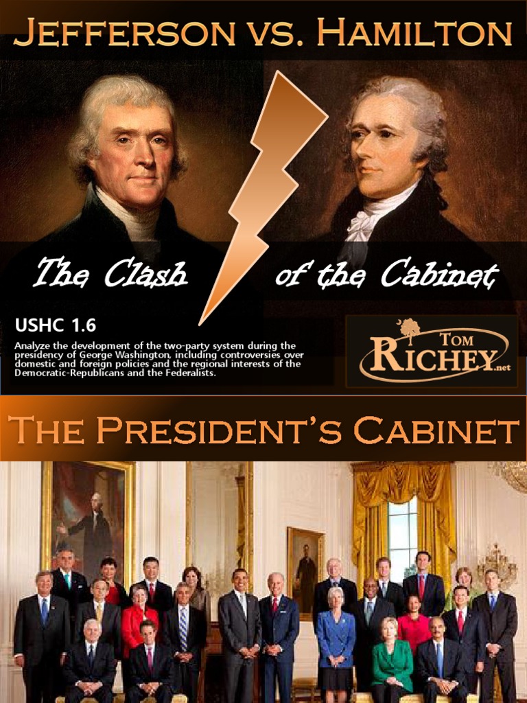 The Clash of The Cabinet: USHC 1.6 | PDF | Thomas Jefferson | Alexander ...