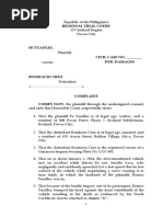 Sample Complaint For Collection For A Sum of Money | PDF | Complaint ...