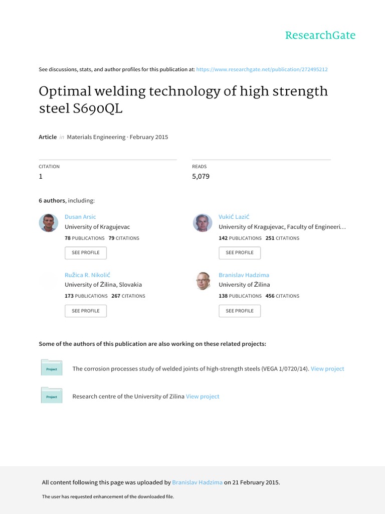 Sudare S690QL | PDF | Welding | Construction