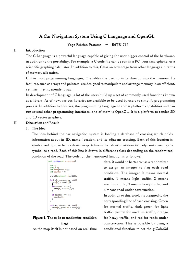 A Simple Map Application Using C Language and OpenGL | PDF | C (Programming Language) | Library ...