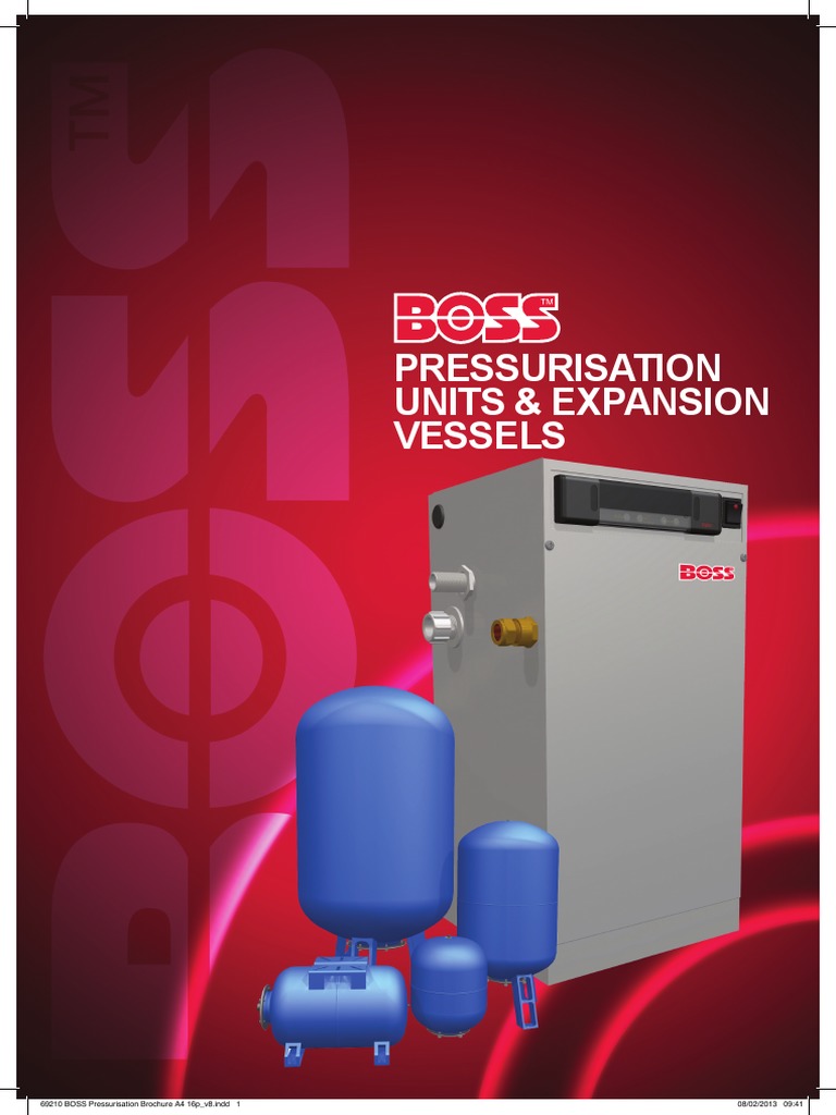 BOSS™ Pressurisation Units and Expansion Vessels PDF | PDF | Switch ...