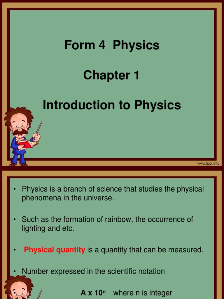 Chapter 1 Introduction To Physics | PDF | Science & Mathematics | Computers
