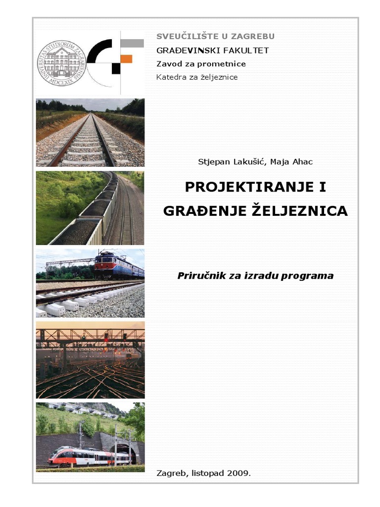 Projektiranje željeznica-PRIRUCNIK PDF | PDF