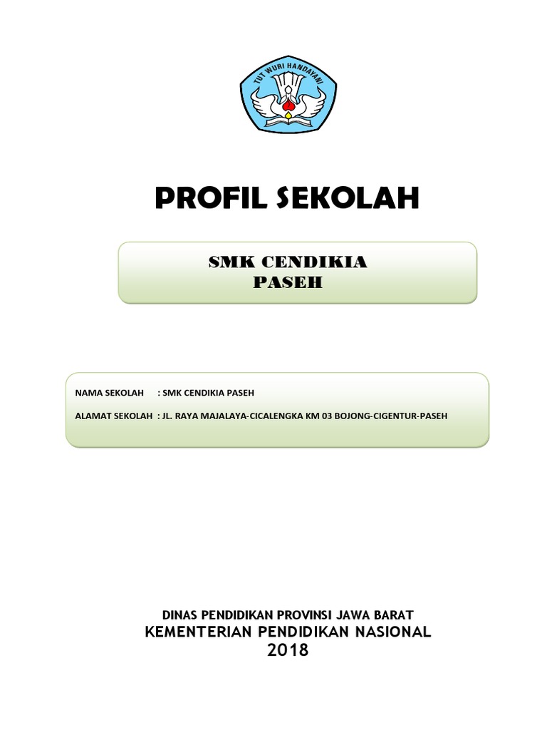 Format Profil Sekolah SMK | PDF