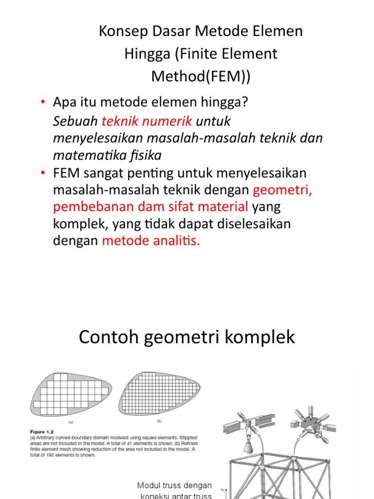 Metode Elemen Hingga | PDF