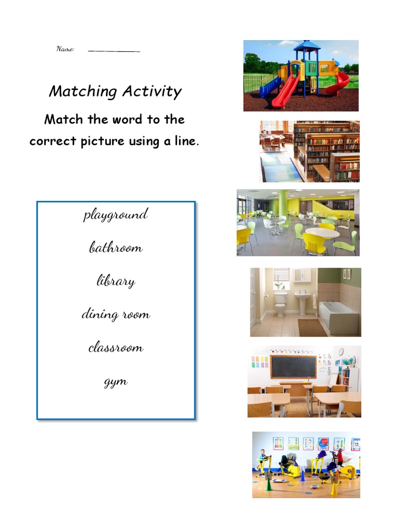 Fun Matching and Tracing Activities | PDF | Foreign Language Studies