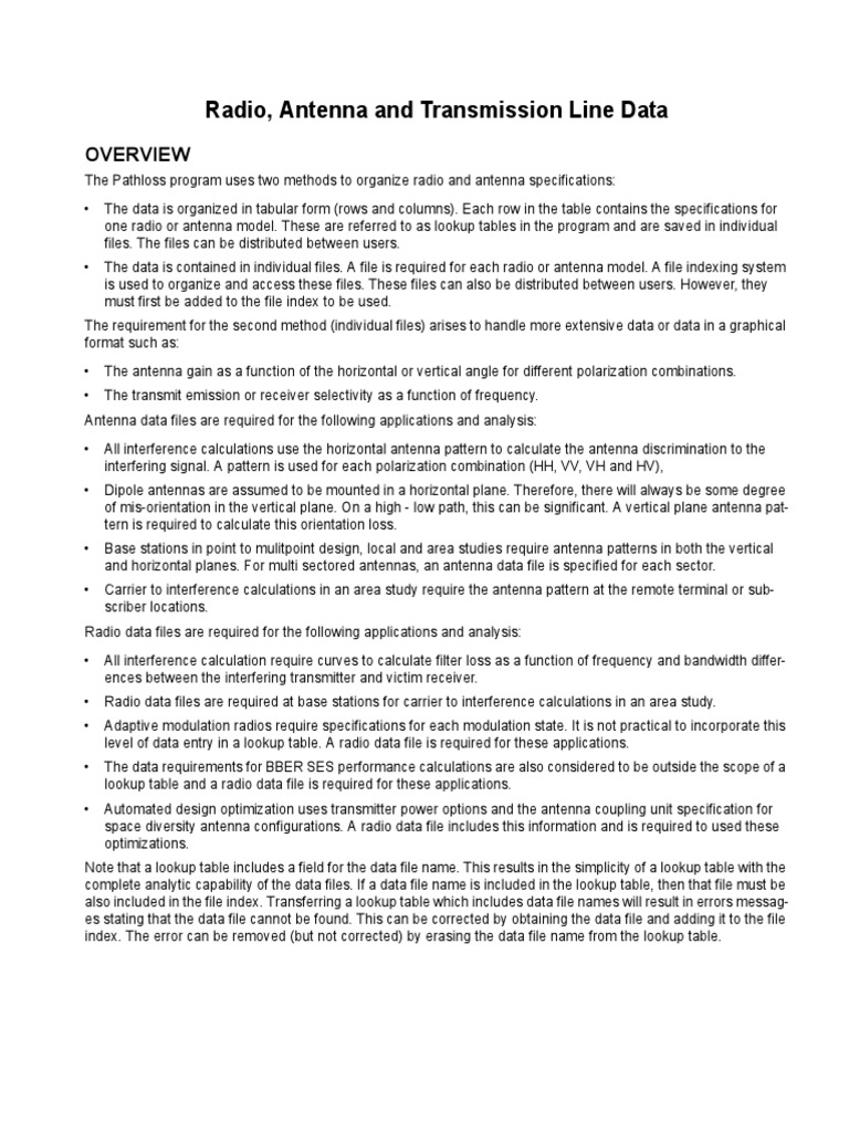 Data Files PDF | Download Free PDF | Bandwidth (Signal Processing ...