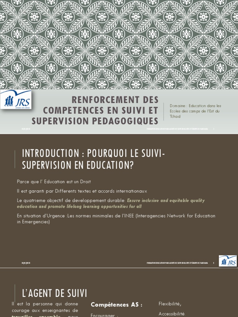 Formation Au Suivi - MP | PDF | Pédagogie | Apprentissage