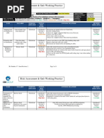 Hot Work Risk Assessment and Permit | PDF | Fires | Risk Assessment
