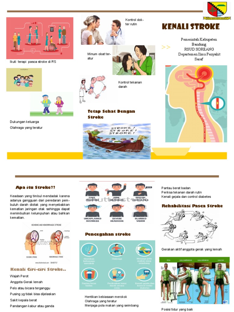 Leaflet Rehabilitasi Stroke | PDF