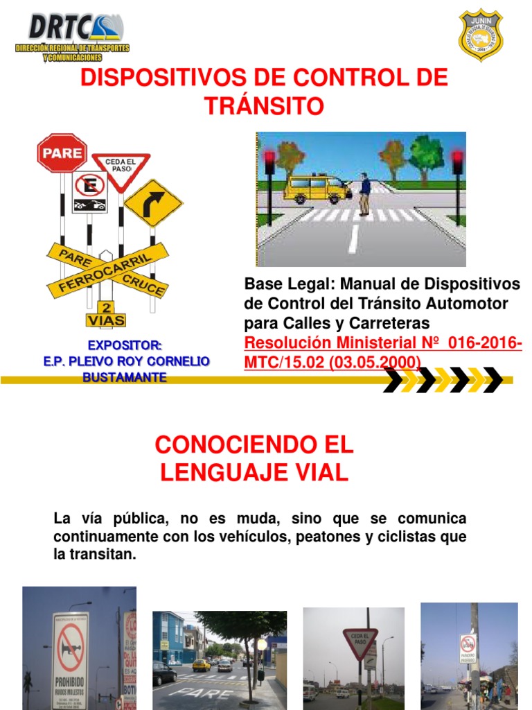 Dispositivos de Control de Transito Codigo Civil y Penal | Semáforo ...