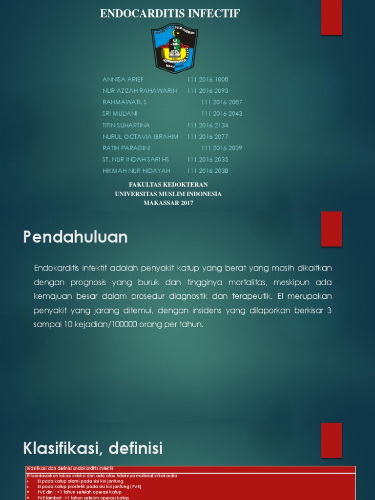 Endocarditis Infeksi | PDF