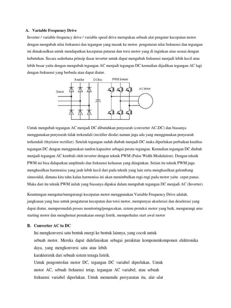 Variable Frequency Drive | PDF