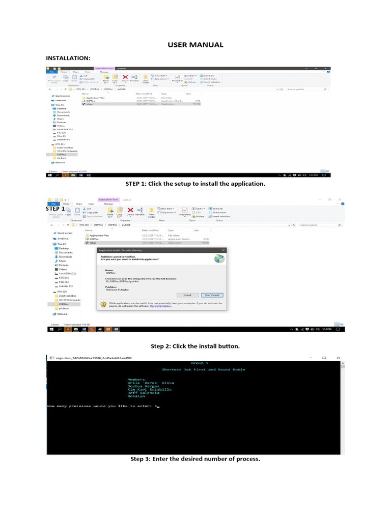 User Manual: Installation | PDF