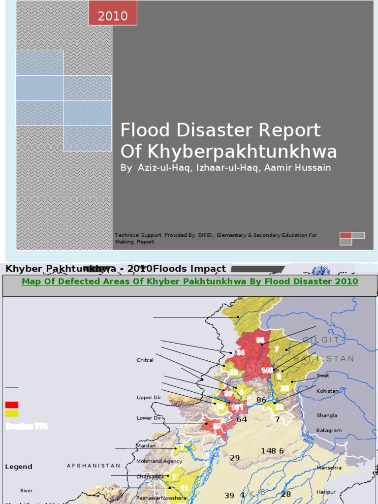 Flood Disaster Report of Khyberpakhtunkhwa | PDF | Stream | Erosion