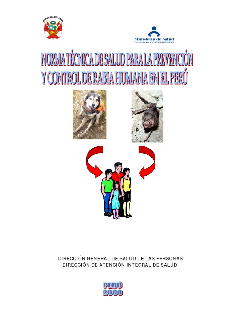 Norma Técnica de La Rabia | PDF | Rabia | Inmunofluorescencia