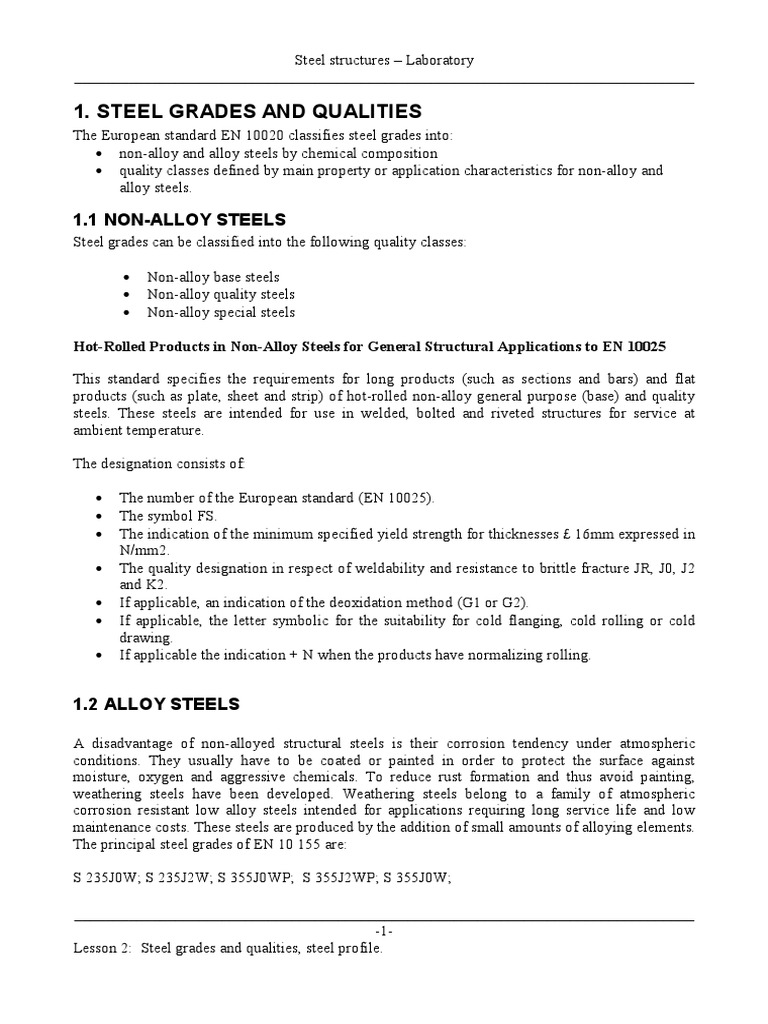 Understanding Steel Grades: An In-Depth Look at Non-Alloy and Alloy ...