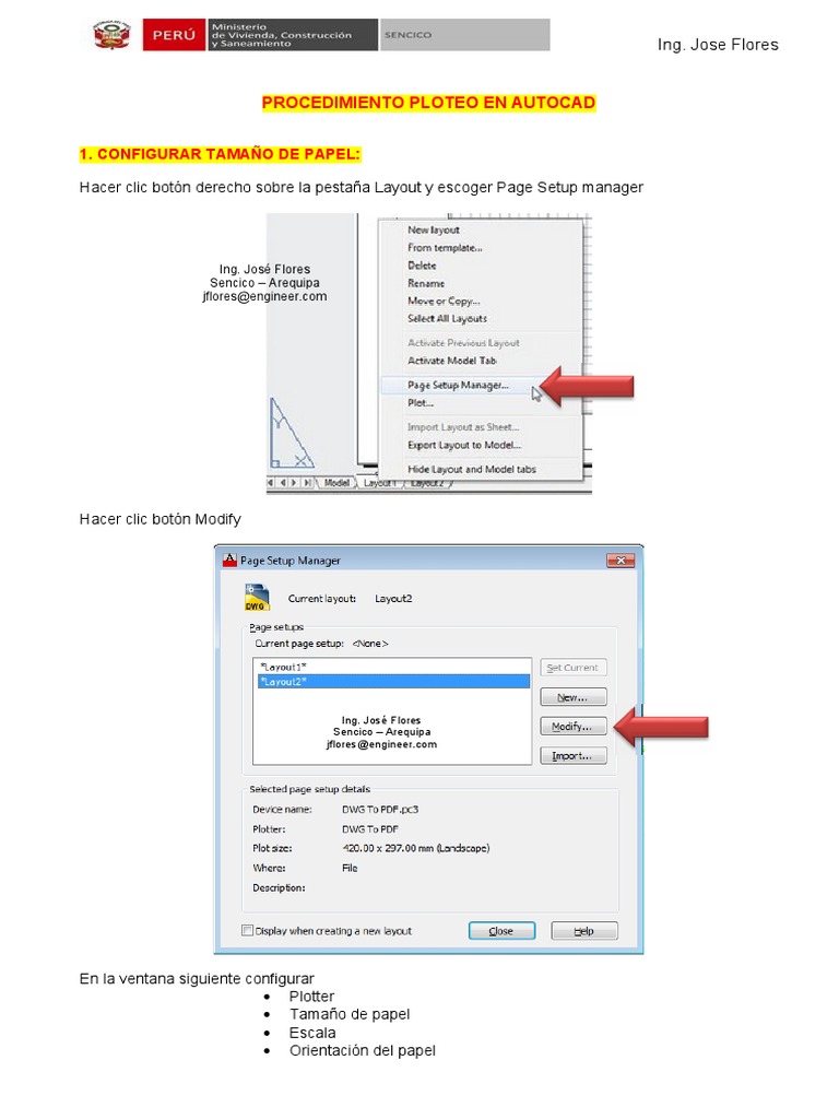 Instructivo Ploteo en AutoCAD | PDF | La interacción persona-ordenador ...