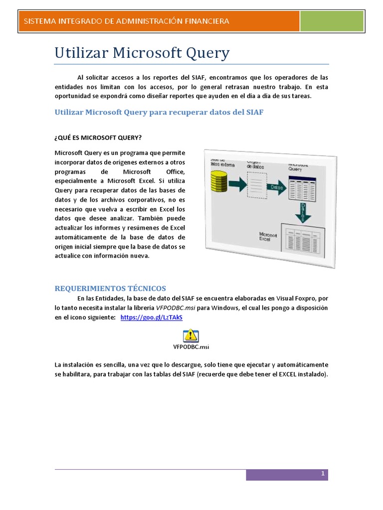 Utilizar Microsoft Query | Microsoft Excel | Microsoft