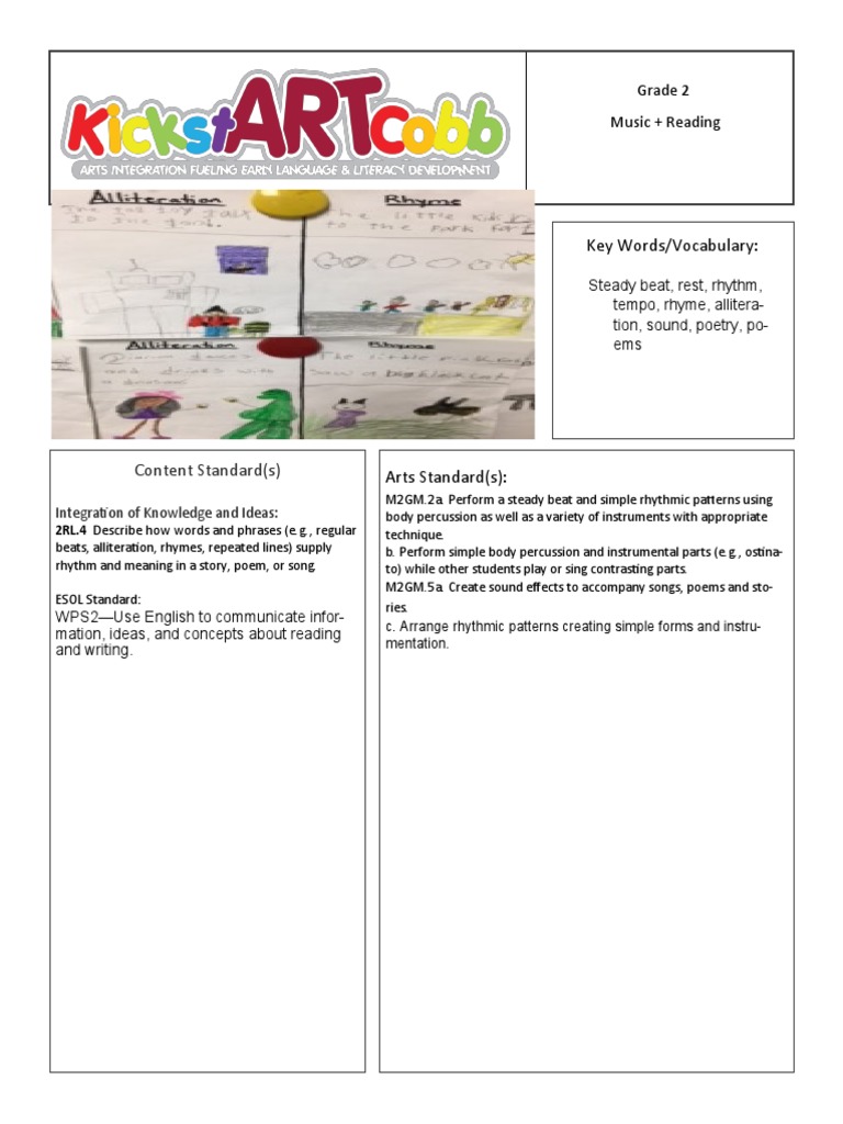 2nd Grade Alliteration and Rhyme | PDF | Poetry | Rhythm