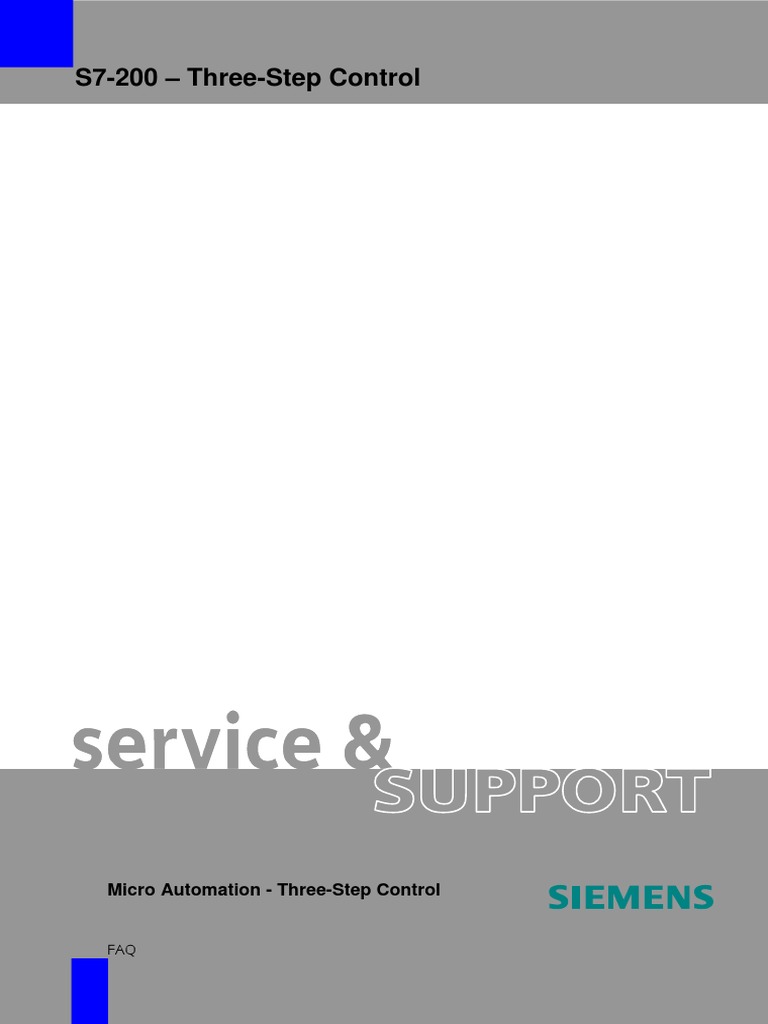 Micro Automation - Three-Step Control | Download Free PDF | Control ...