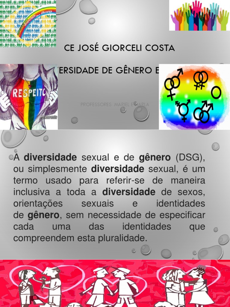 Diversidade de Gênero e Sexualidade | PDF | Identidade de gênero ...
