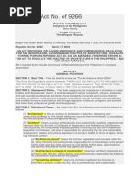 R.A. No. 9266 | PDF