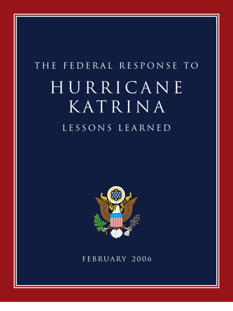 Katrina Lessons Learned | PDF | Hurricane Katrina | Incident Command System