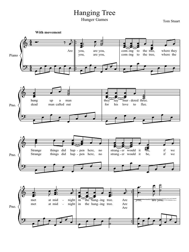 Hanging Tree: With Movement | PDF | Leisure