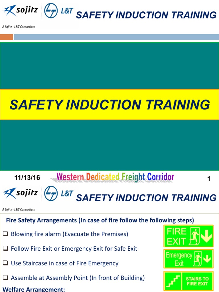 Safety Induction Training Module - EMP4 | PDF | Risk | Personal ...