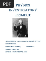 Physics Project: Electromagnetic Induction | PDF | Electromagnetic ...