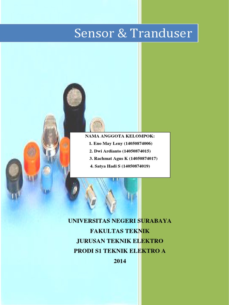 PTE Sensor Dan Tranduser | PDF