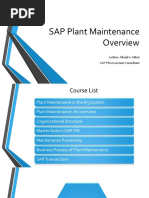 SAP Plant Maintenance | PDF | Computing | Systems Engineering