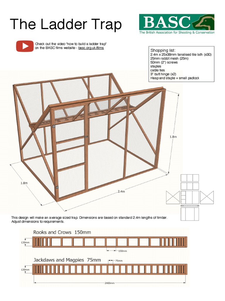 Ladder Trap Guide Sheet | PDF