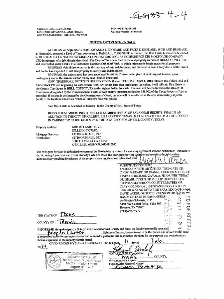 Robo-Signing Gems III | PDF | Deed Of Trust (Real Estate) | Real Estate Law