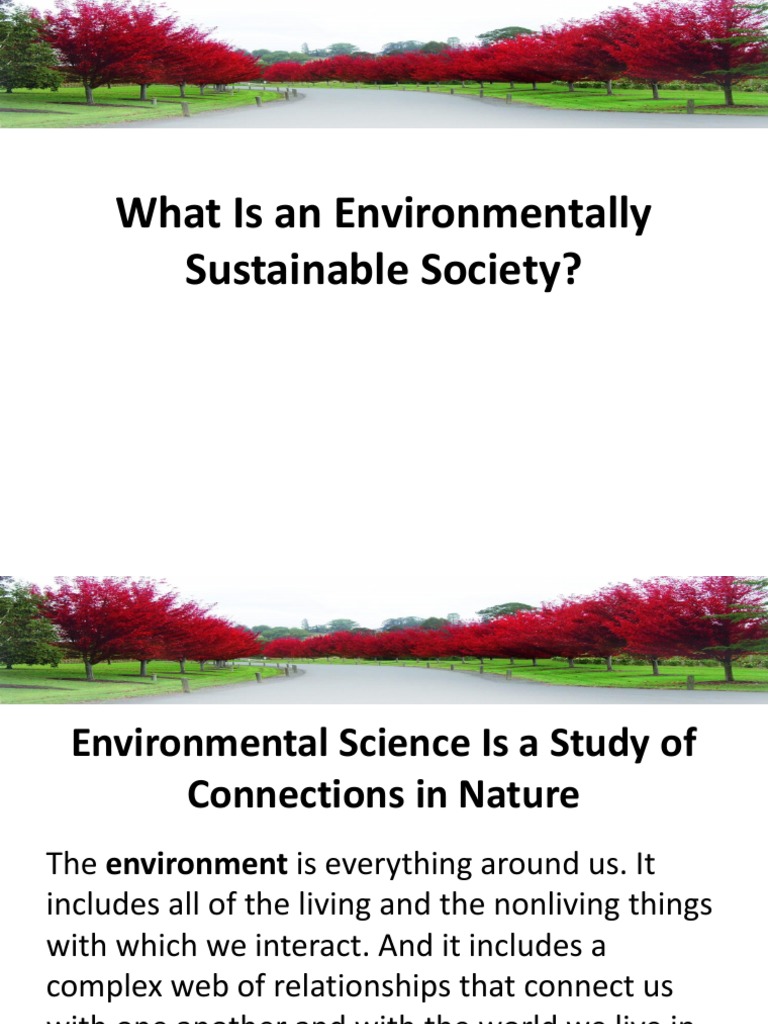 What is an Environmentally Sustainable Society.pptx Lec 1 1 (1 ...