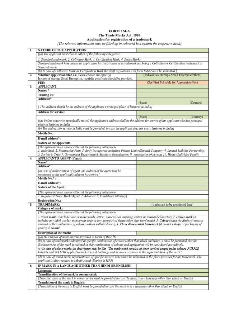 FORM-TM-A.pdf | Trademark | Priority Right