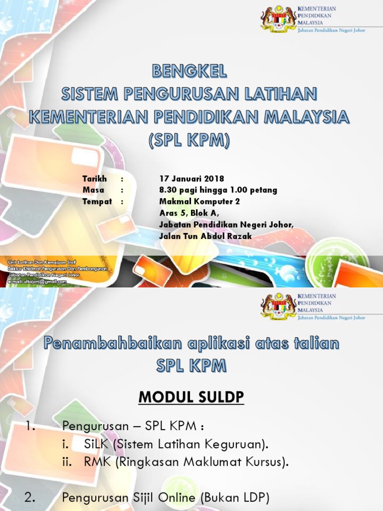 Bengkel SPLKPM 2018 | PDF