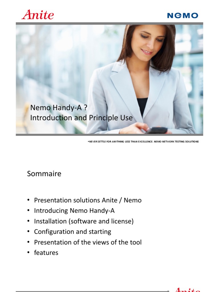 Nemo Handy-Training-Drive Test Module | PDF | Installation (Computer ...