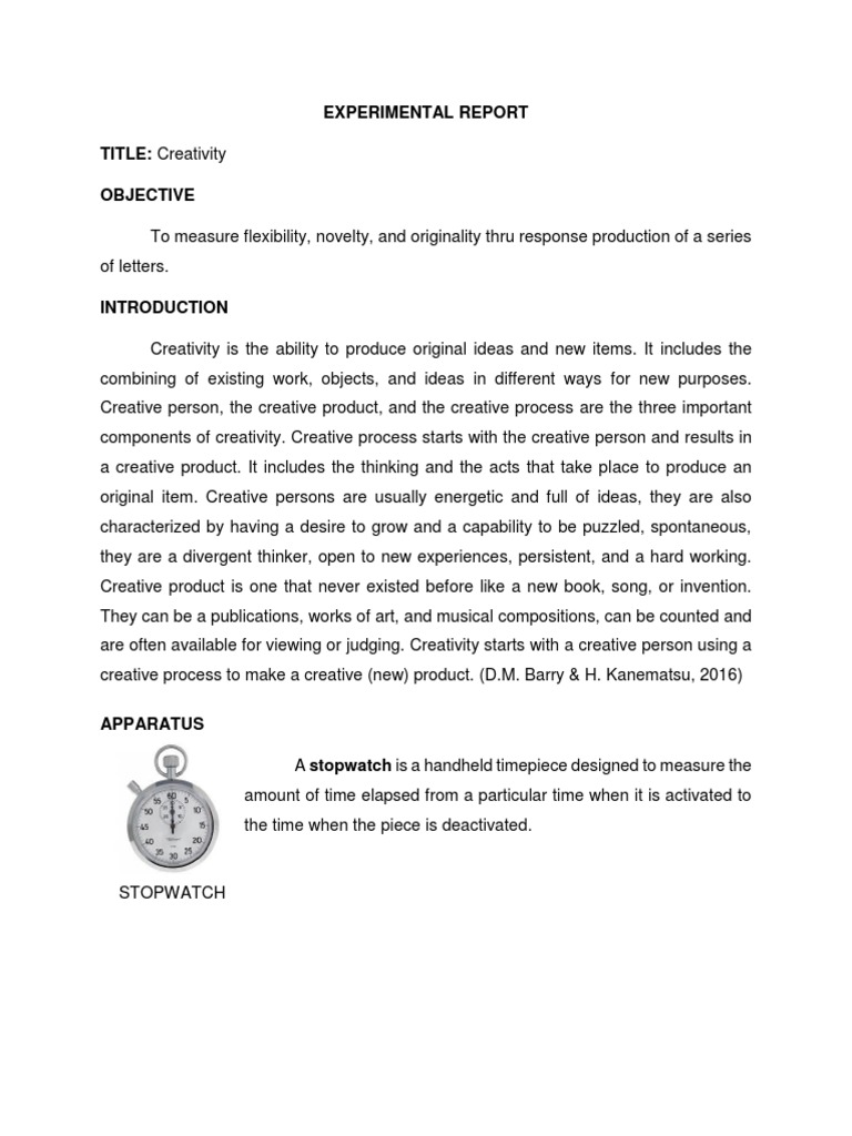 EXPERIMENTAL REPORT.docx | Reinforcement | Classical Conditioning